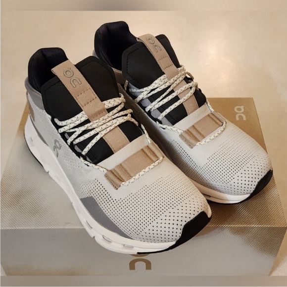 On Running | Shoes | Last One Authentic On Cloudnova Whitesand W85 ...